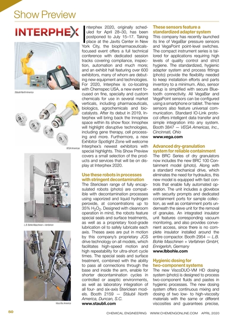 Chemical Engineering April 2020 - 50