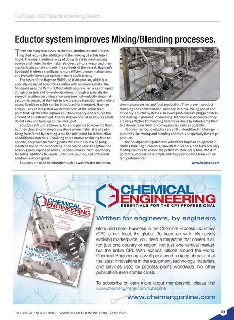 Chemical Engineering May 2023 - 51