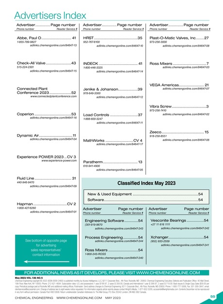Chemical Engineering May 2023 - 55