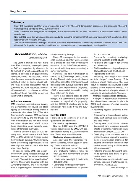 OR Manager January 2023 - 15