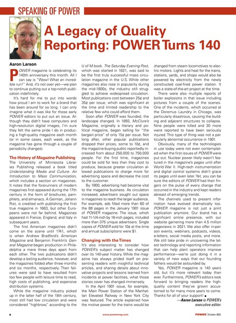 Power October 2022 + 140th Anniversary Supplement - 6