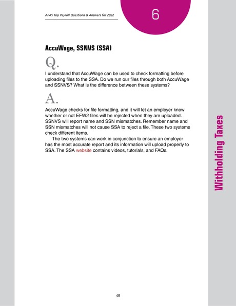 APA's Top Payroll Question & Answers 2022 - 49