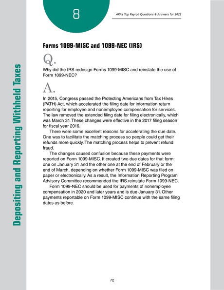 APA's Top Payroll Question & Answers 2022 - 72