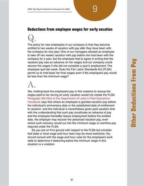 APA's Top Payroll Question & Answers 2022 - 81