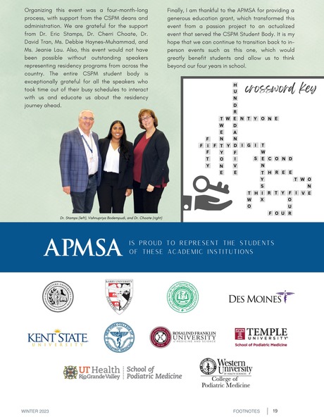 Footnotes - Winter 2023 - 19