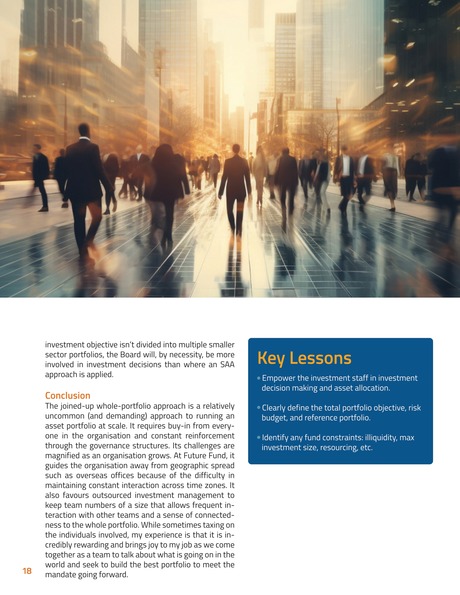 The Rise of Total Portfolio Approach - 18