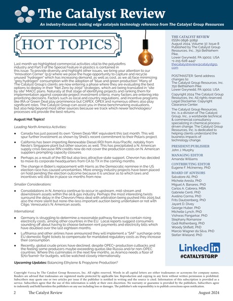 The Catalyst Review August 2024 - 2