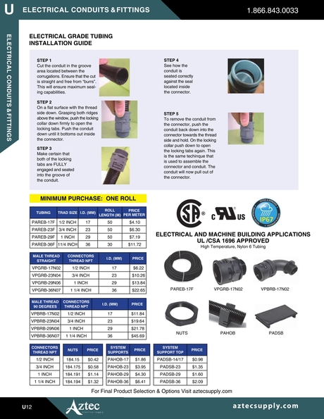 Aztec Factory Automation Handbook - U12