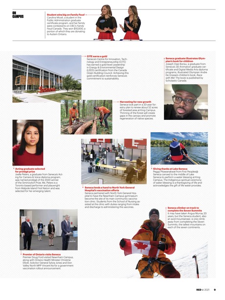 Seneca RED Fall 2021 Alumni Magazine - 9