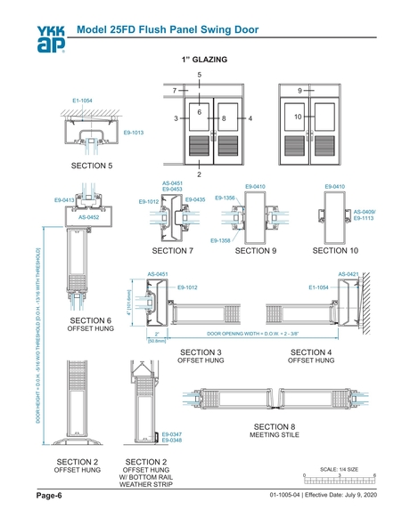 YKK Design Manual - 25FD-6