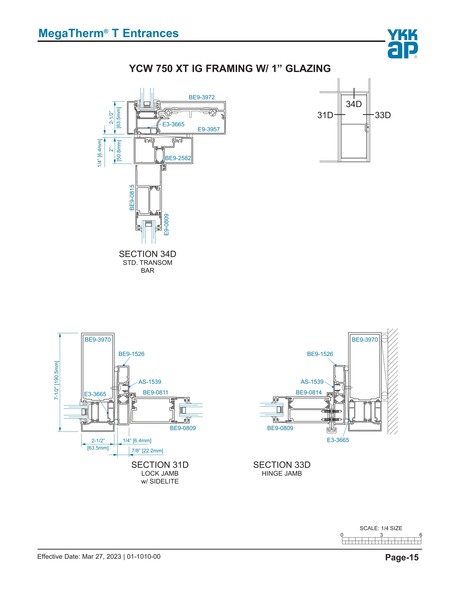 YKK Design Manual - 25T-15