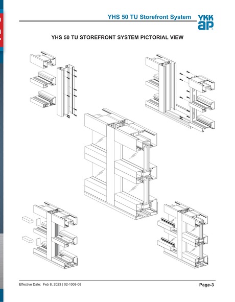 YKK Design Manual - YHS50TU-3