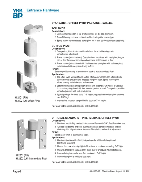 YKK Design Manual - 71