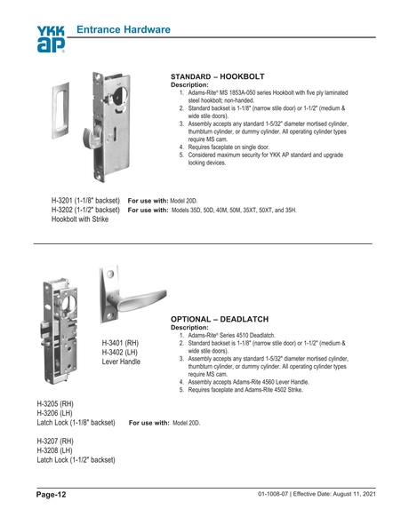 YKK Design Manual - 77