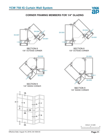 YKK Design Manual - YCW750IG-11