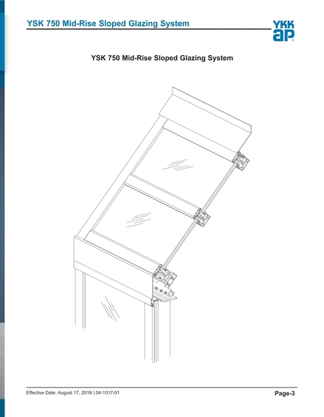 YKK Design Manual - YSK-3