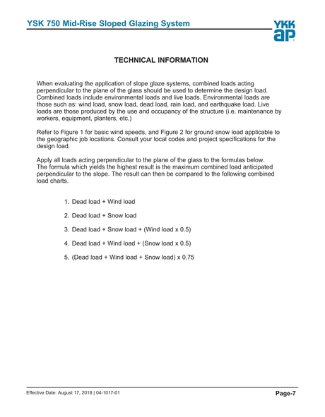 YKK Design Manual - YSK-7