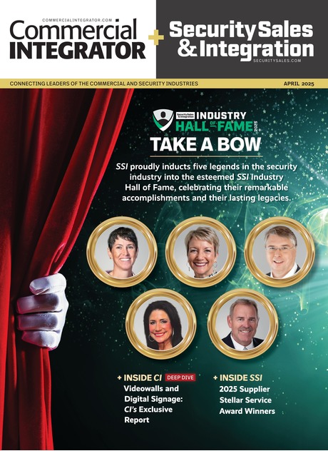 Commercial Integrator + Security Sales - April 2025