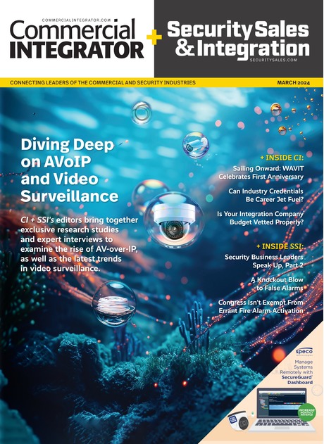 Commercial Integrator + Security Sales March 2024