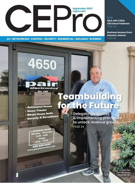 CE Pro September 2022