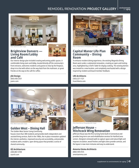 Environments for Aging - Winter 2022 - 43