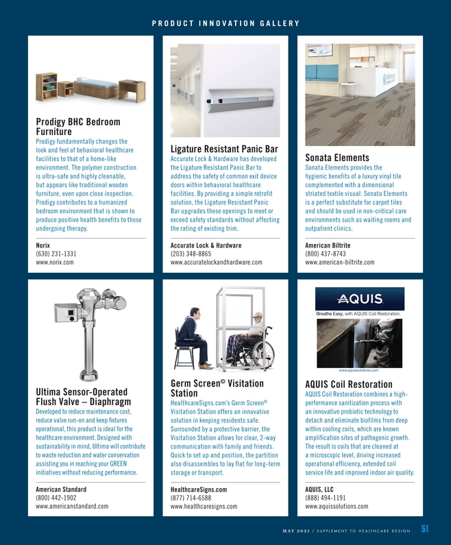 Healthcare Design Standards