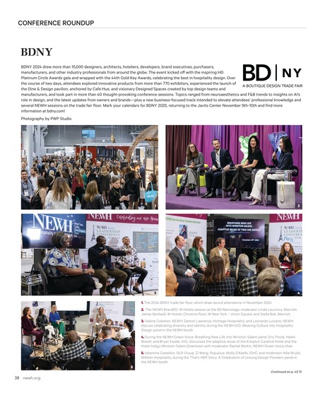 NEWH - Spring 2025 - Conference Roundup