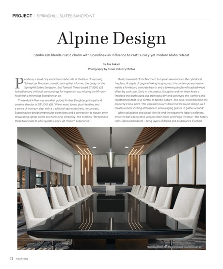 NEWH - Spring 2025 - Project: Springhill Suites Sandpoint