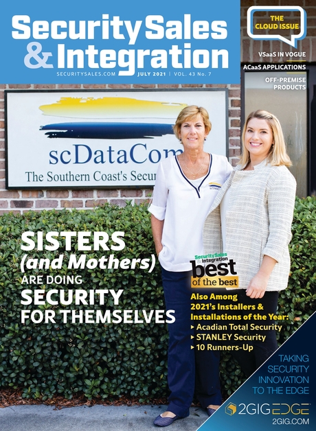 Security Sales July 2021
