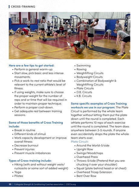 CSCCa Athlete Strength & Conditioning Digital Guide 2024 - 30