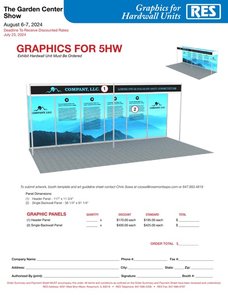 The Garden Center Show 2024 Exhibitor Kit - 40