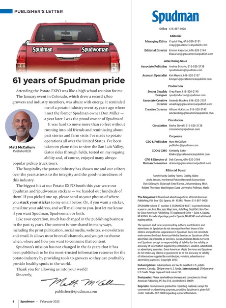 Spudman February 2023 - 4