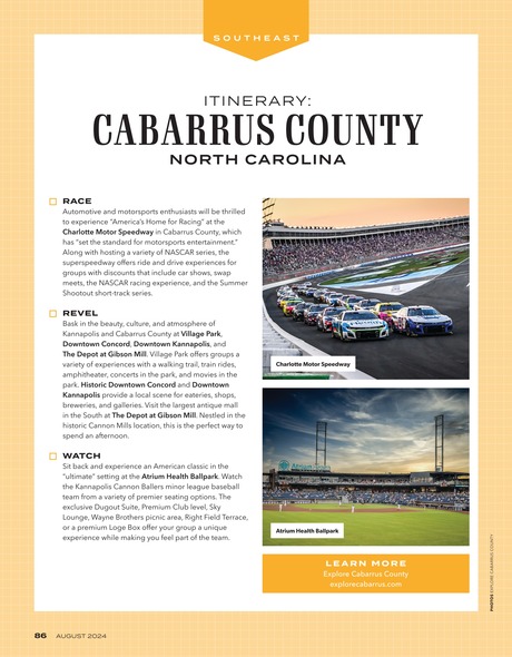 Group Tour Magazine - August 2024 - 86