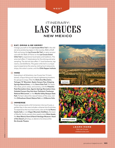 Group Tour Magazine - August 2024 - 123