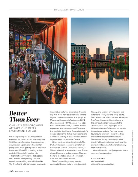 Group Tour Magazine - August 2024 - 136