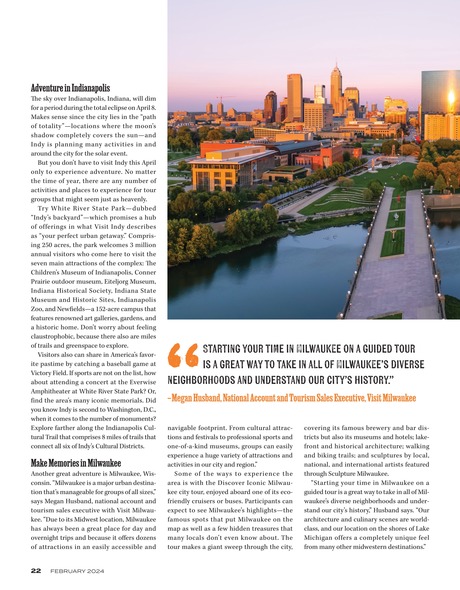 Group Tour Magazine - February 2024 - 22