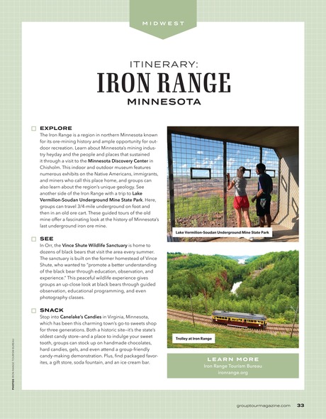 Group Tour Magazine - February 2024 - 33