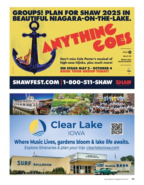 Group Tour Magazine - February 2025 - 41