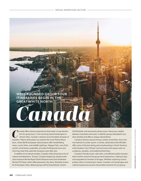 Group Tour Magazine - February 2025 - 42