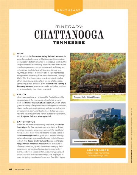 Group Tour Magazine - February 2025 - 82