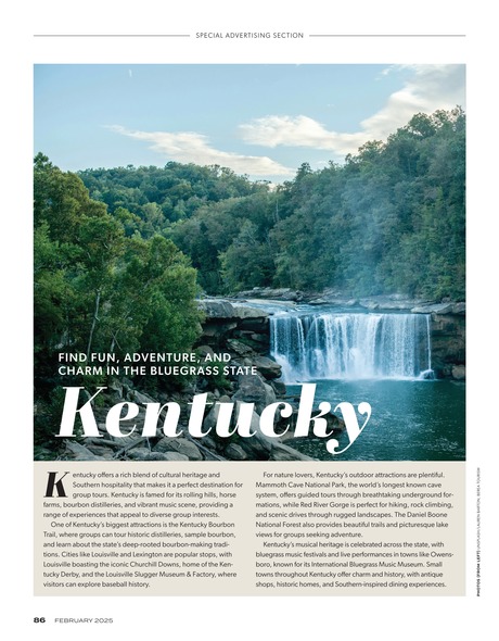 Group Tour Magazine - February 2025 - 86