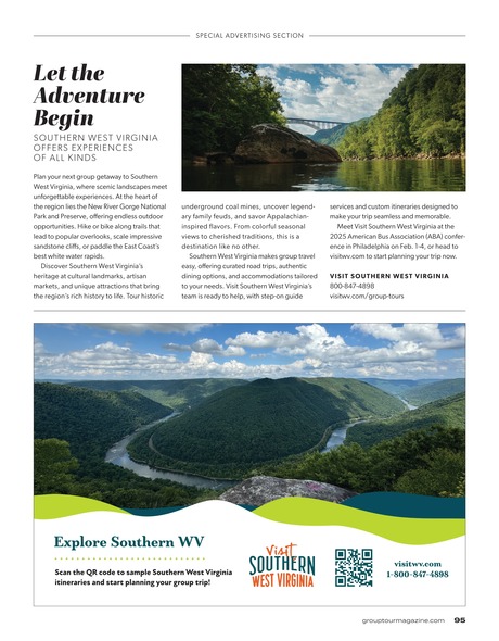 Group Tour Magazine - February 2025 - 95