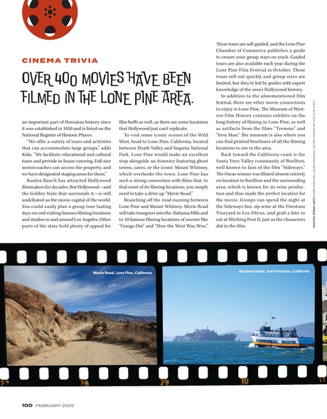 Group Tour Magazine - February 2025 - 100