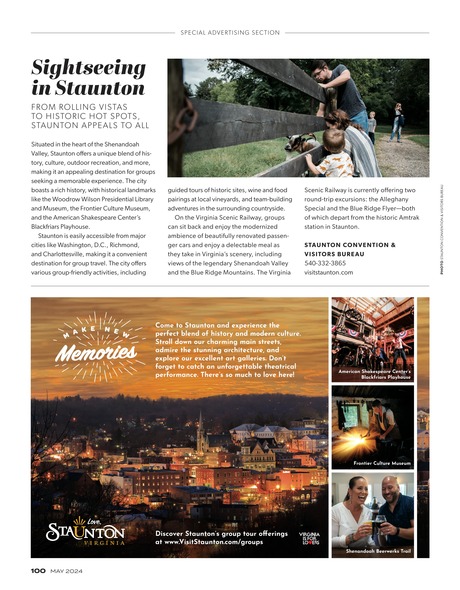 Group Tour Magazine - May 2024 - 100