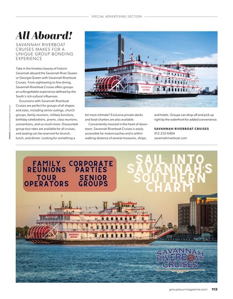 Group Tour Magazine - May 2024 - 113