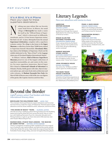 Heritage + History 2023 - 24