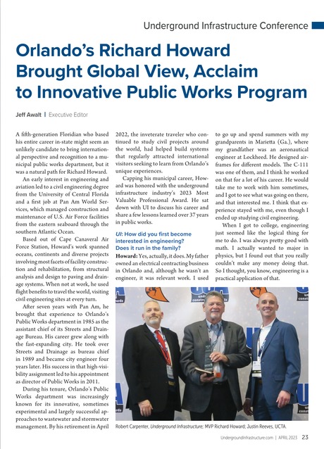 Underground Infrastructure - April 2023 - 23