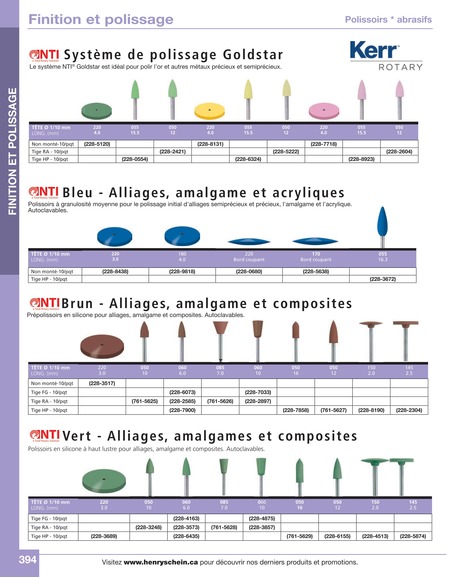 2022/2023 Dental Catalogue - FR - 394