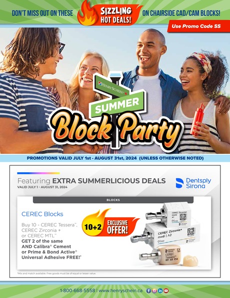 Summer Block Party 2024 - CAD/CAM Block Sale - EN