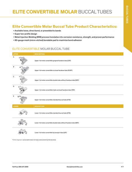Henry Schein Orthodontics Catalog (Reveal Aligners) 999-100 - 107
